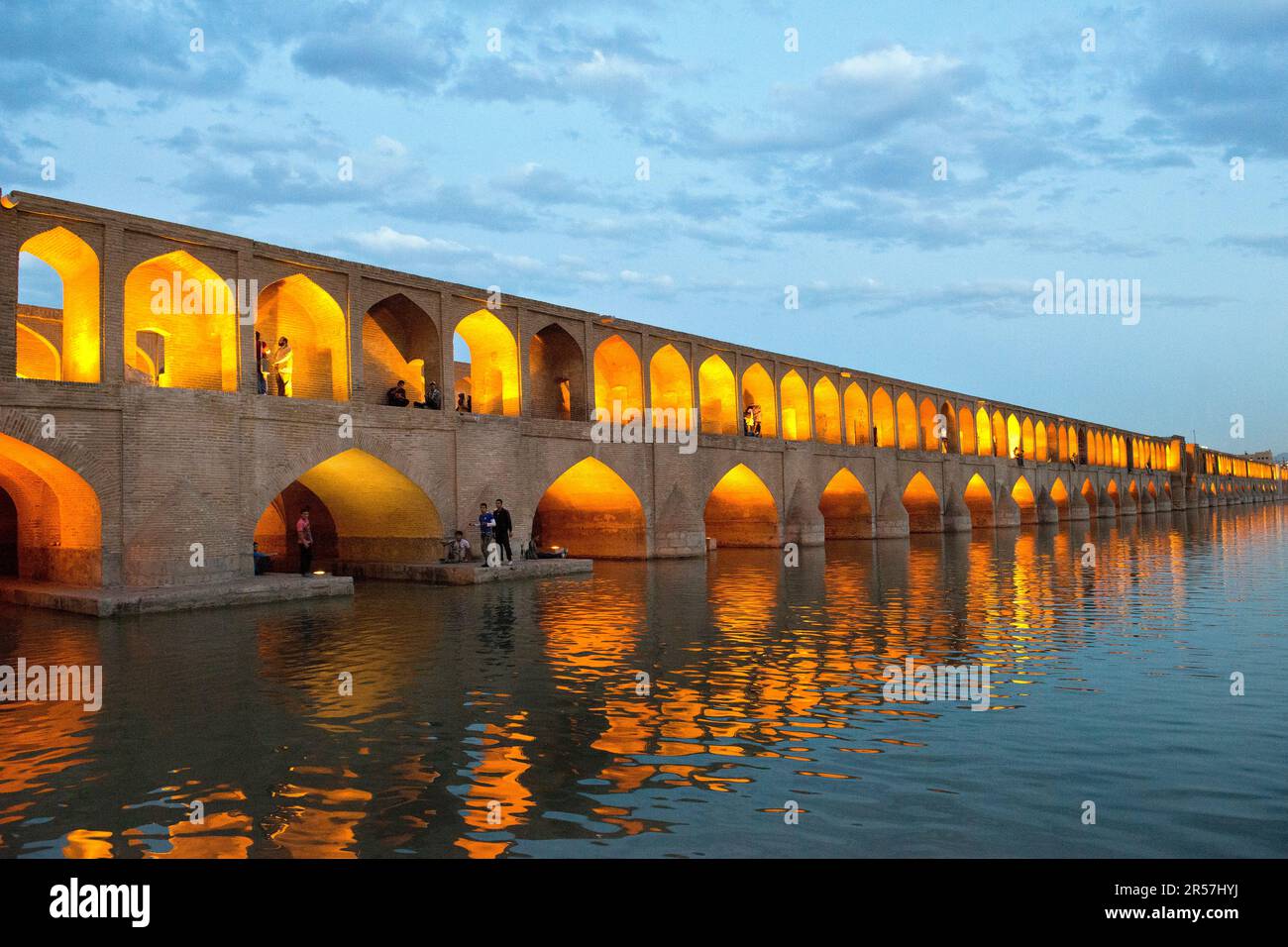 Iran people bridge hi-res stock photography and images - Alamy