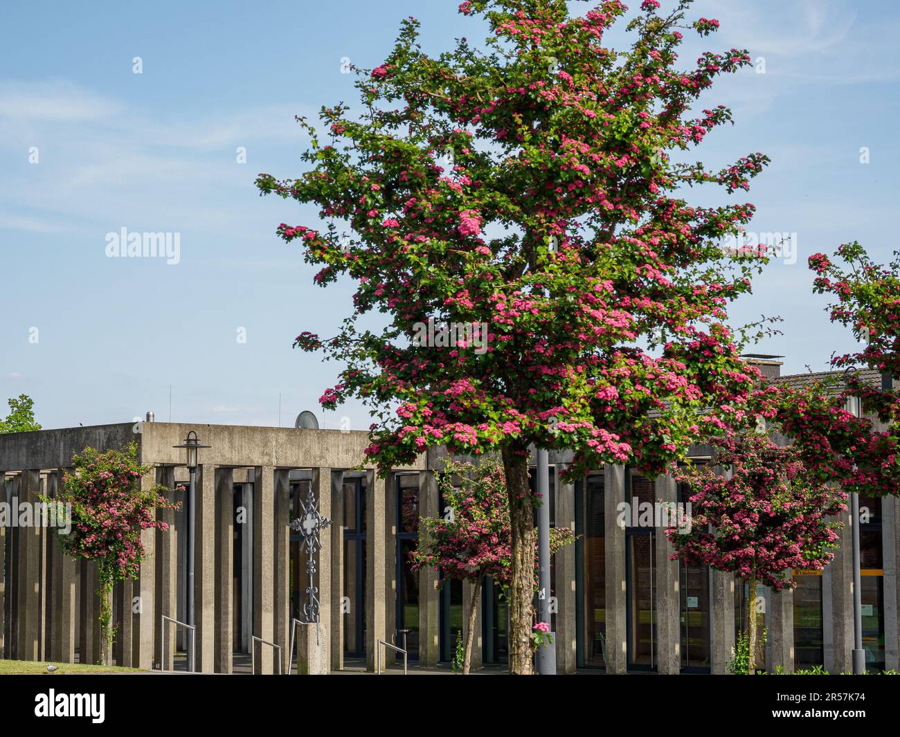the church of Weseke Stock Photo - Alamy