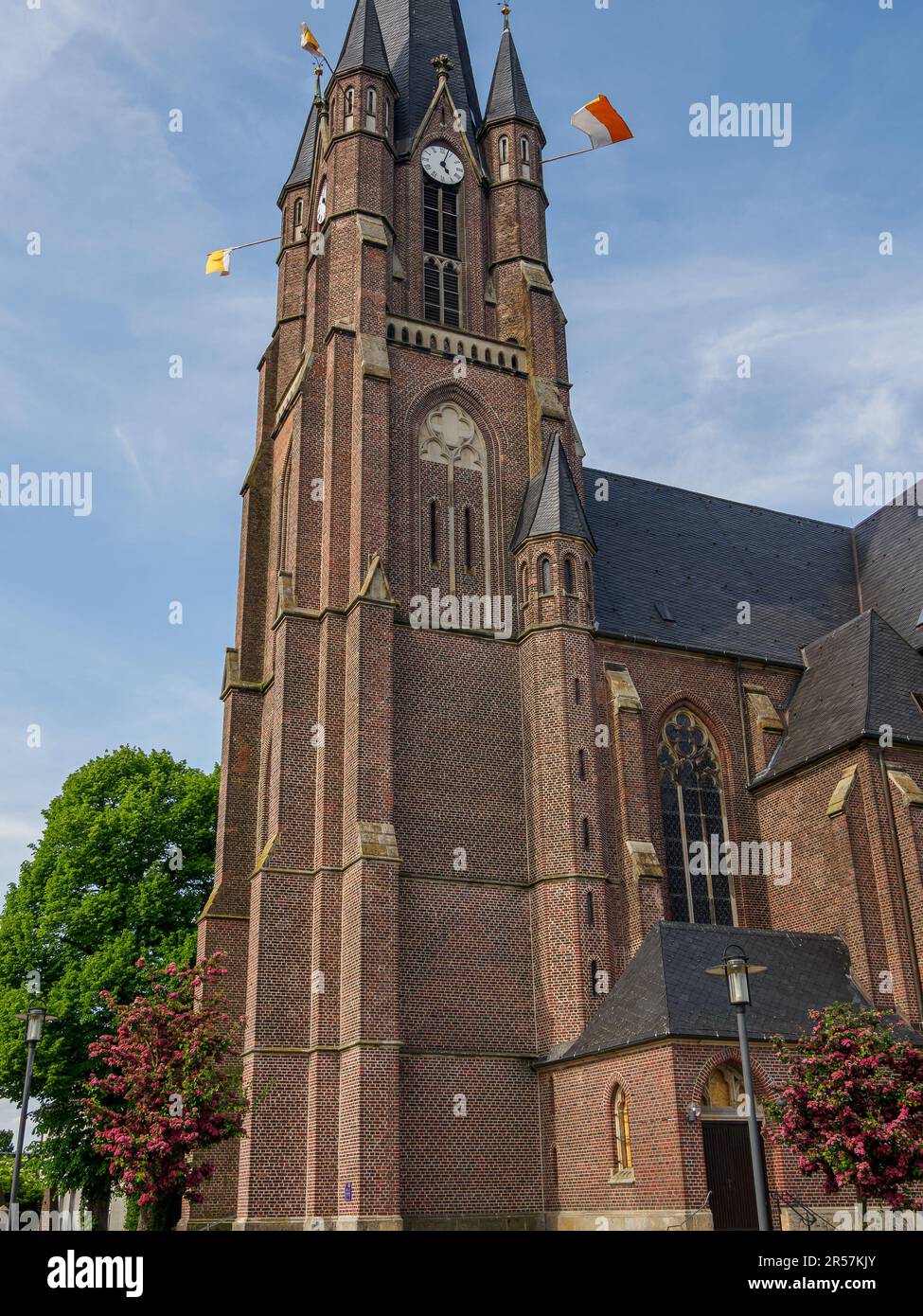 the church of Weseke Stock Photo - Alamy