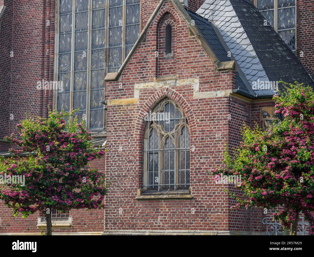 the church of Weseke Stock Photo - Alamy