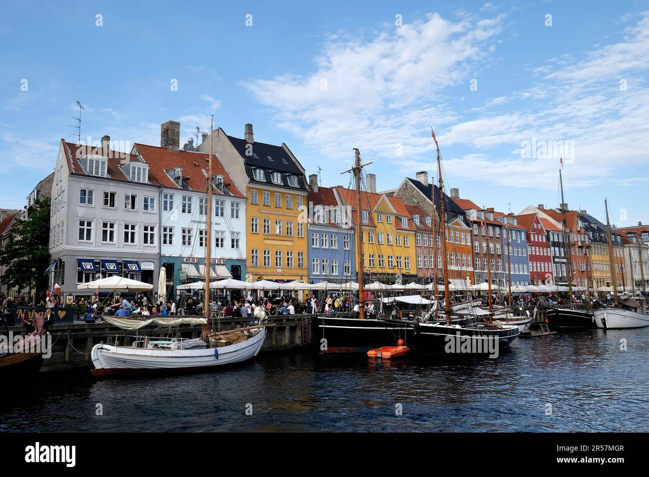 Denmark. Copenhagen. Nyhavn Canal Stock Photo - Alamy