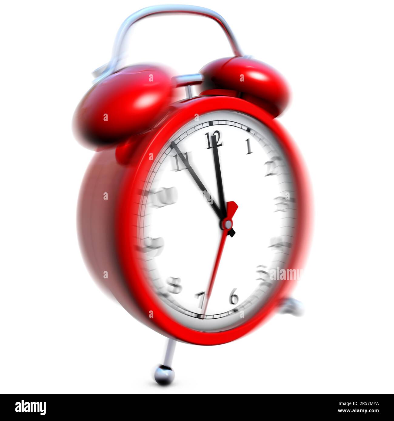 high resolution 3D rendering of a ringing alarm watch Stock Photo - Alamy