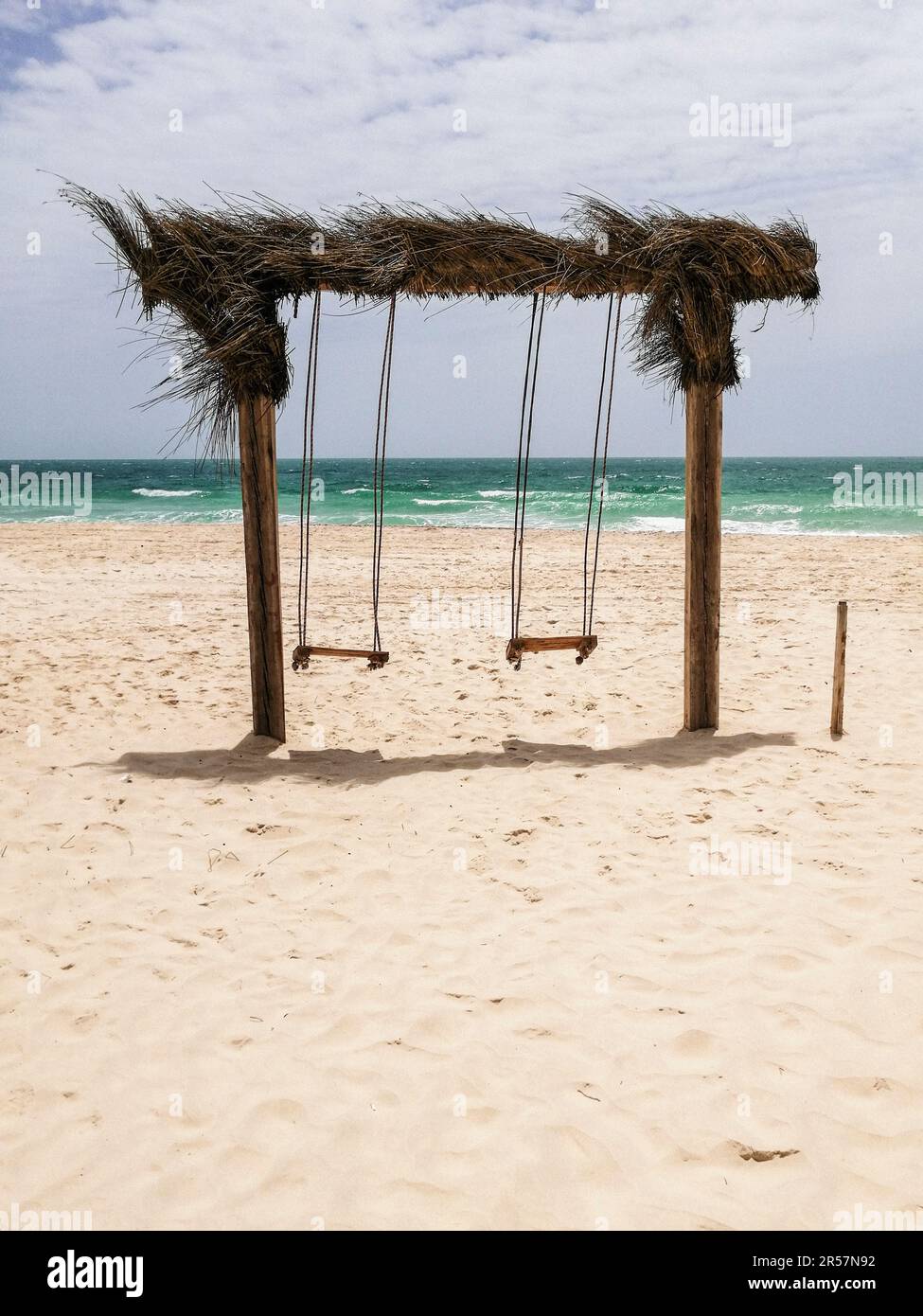 Mauritania, Nouakchott, Atlantic Ocean beach Stock Photo - Alamy
