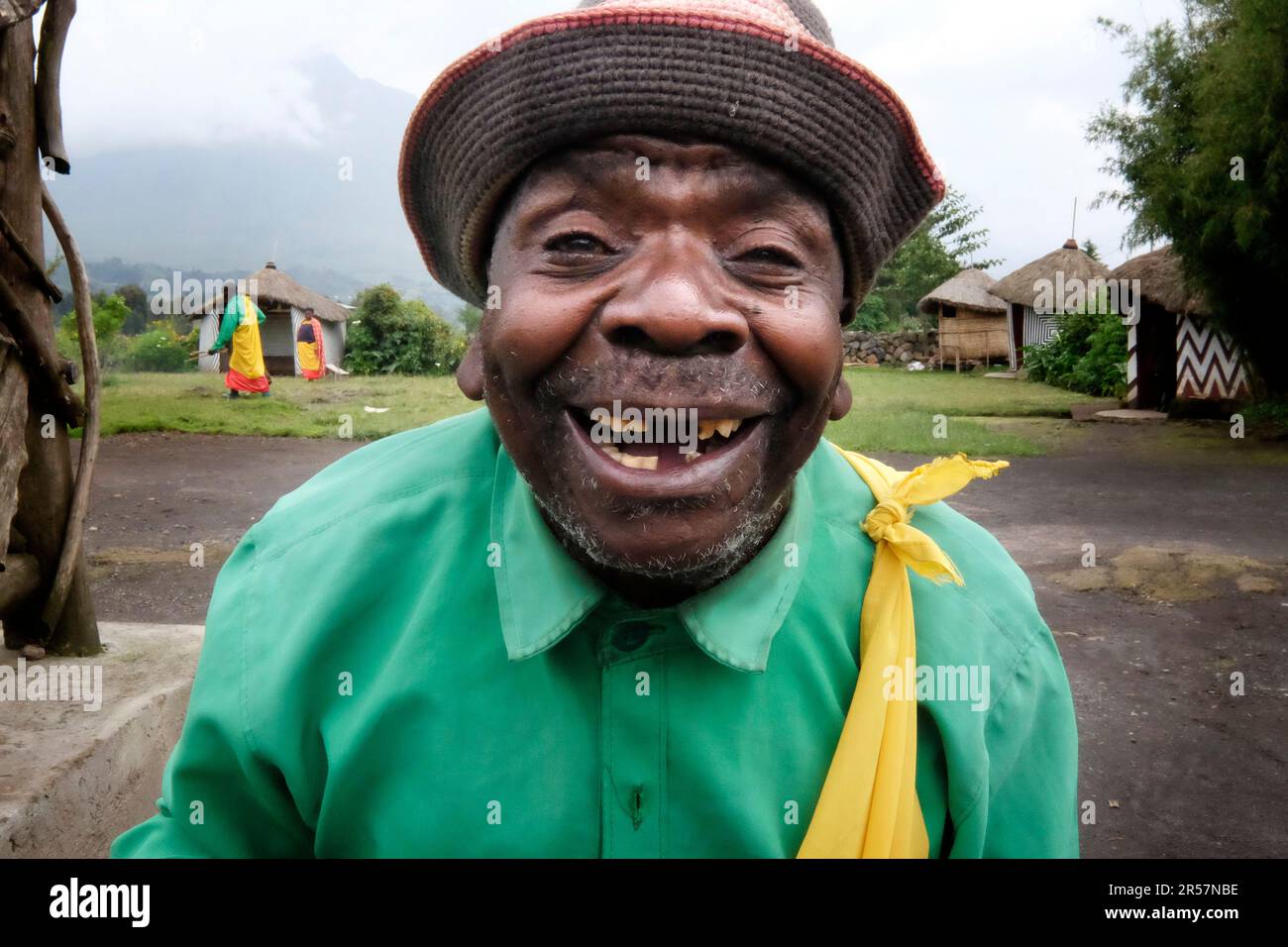 Rwanda. Ruhengeri. Musanze. Iby'Iwacu Cultural village Stock Photo - Alamy