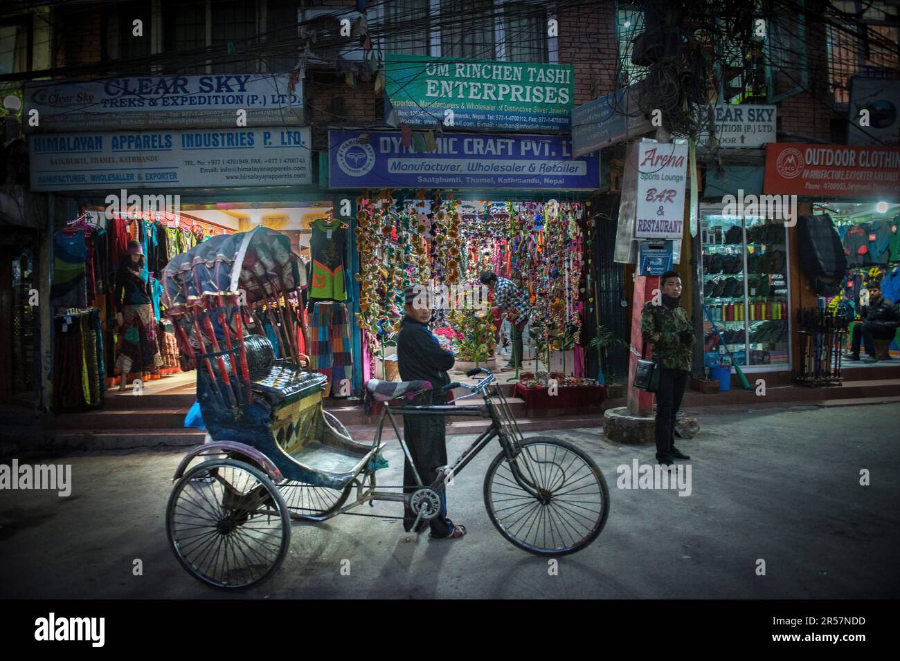 Nepal. Kathmandu. Thamel Stock Photo - Alamy