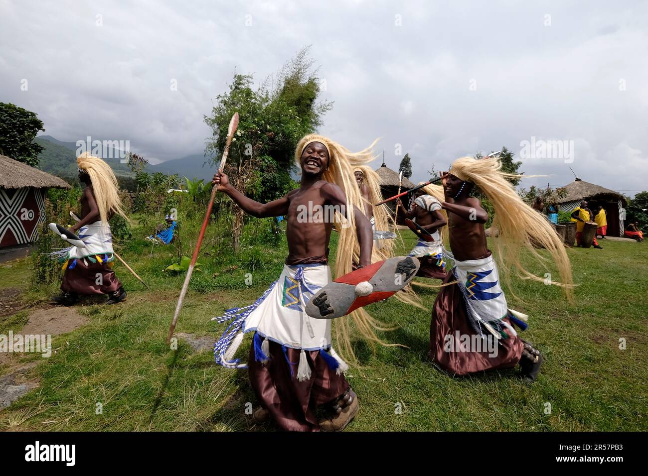 Rwanda. Ruhengeri. Musanze. Iby'Iwacu Cultural village Stock Photo - Alamy