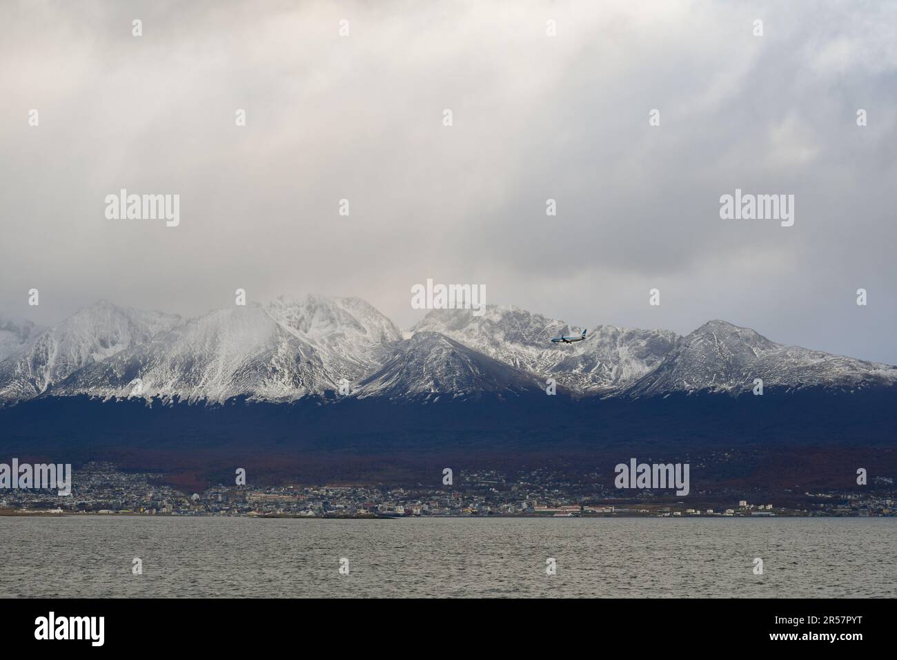Navigation through the Beagle Channel. Land of Fire. Argentina Stock ...