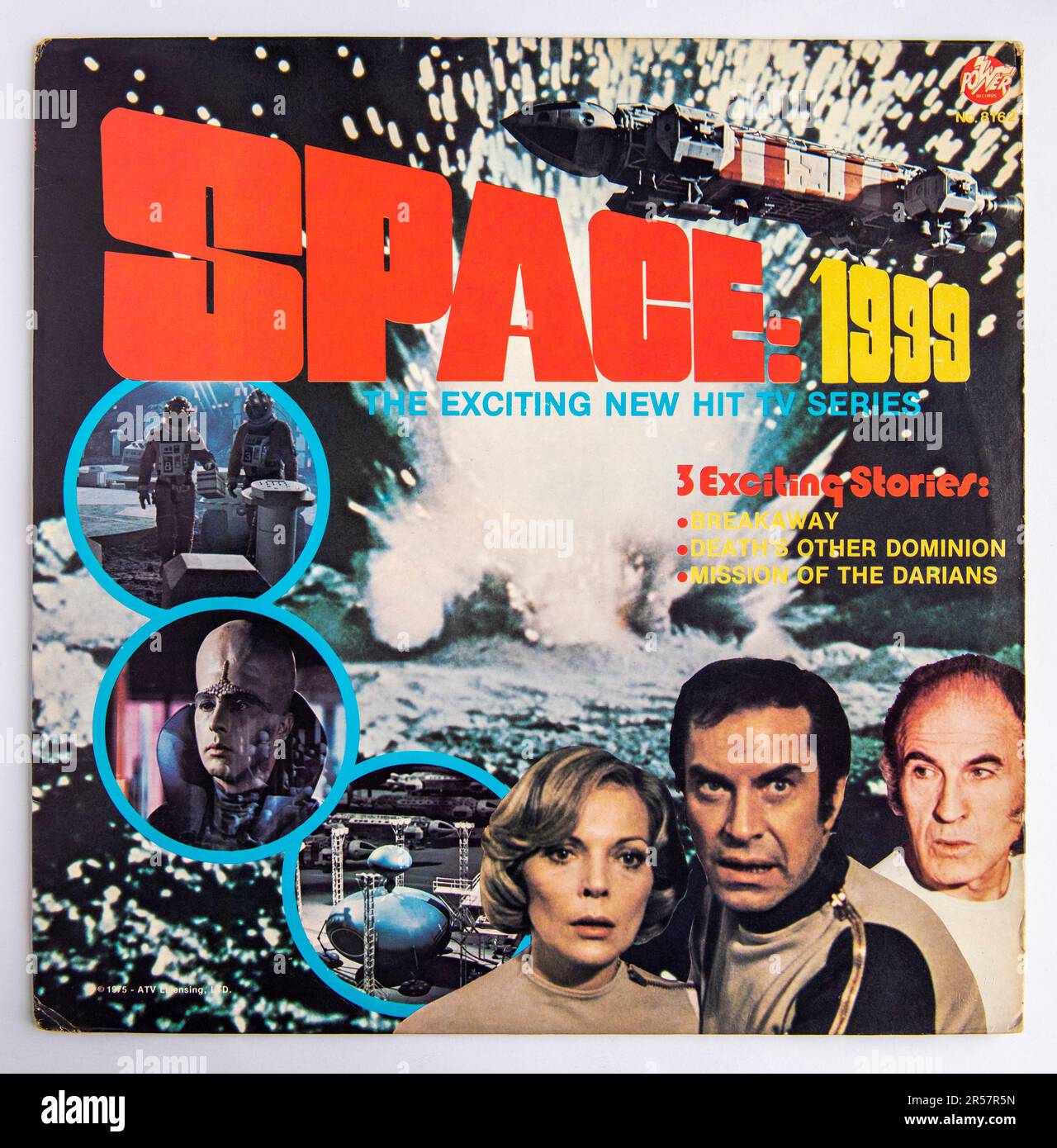 Cover of a vinyl LP containing three stories from Gerry Anderson's ...
