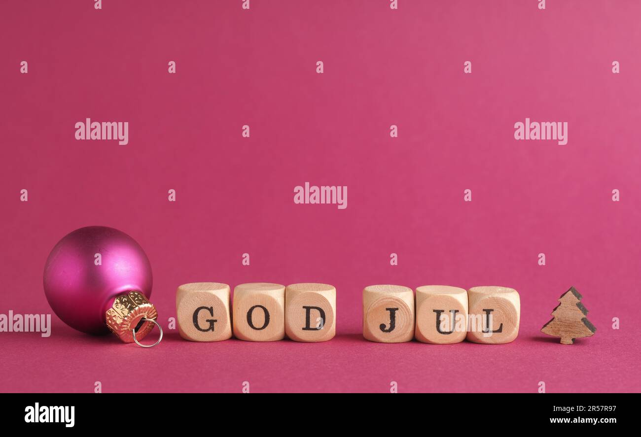 God jul merry christmas hi-res stock photography and images - Alamy