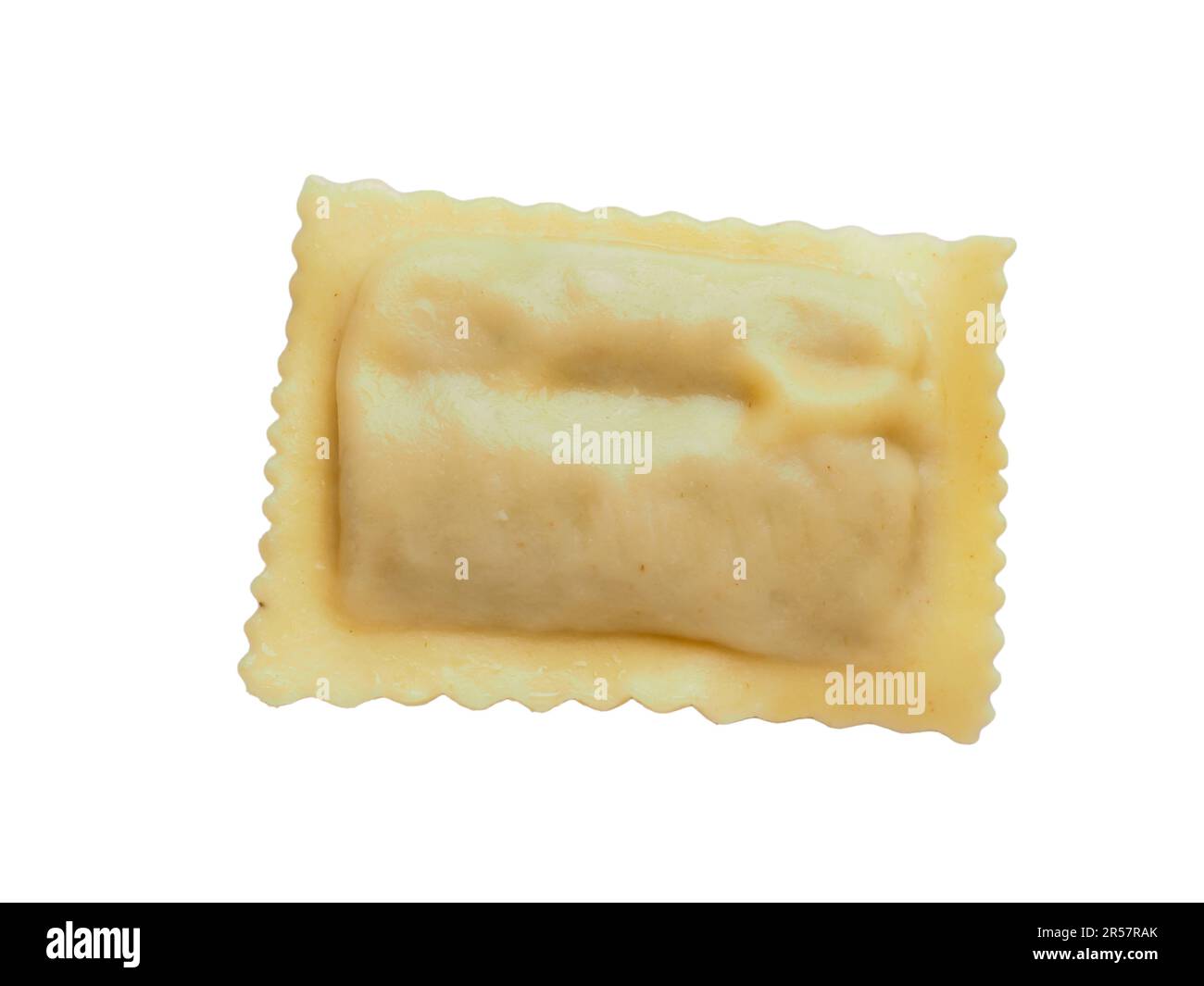 Swabian Maultaschen on a white background, traditional German food ...