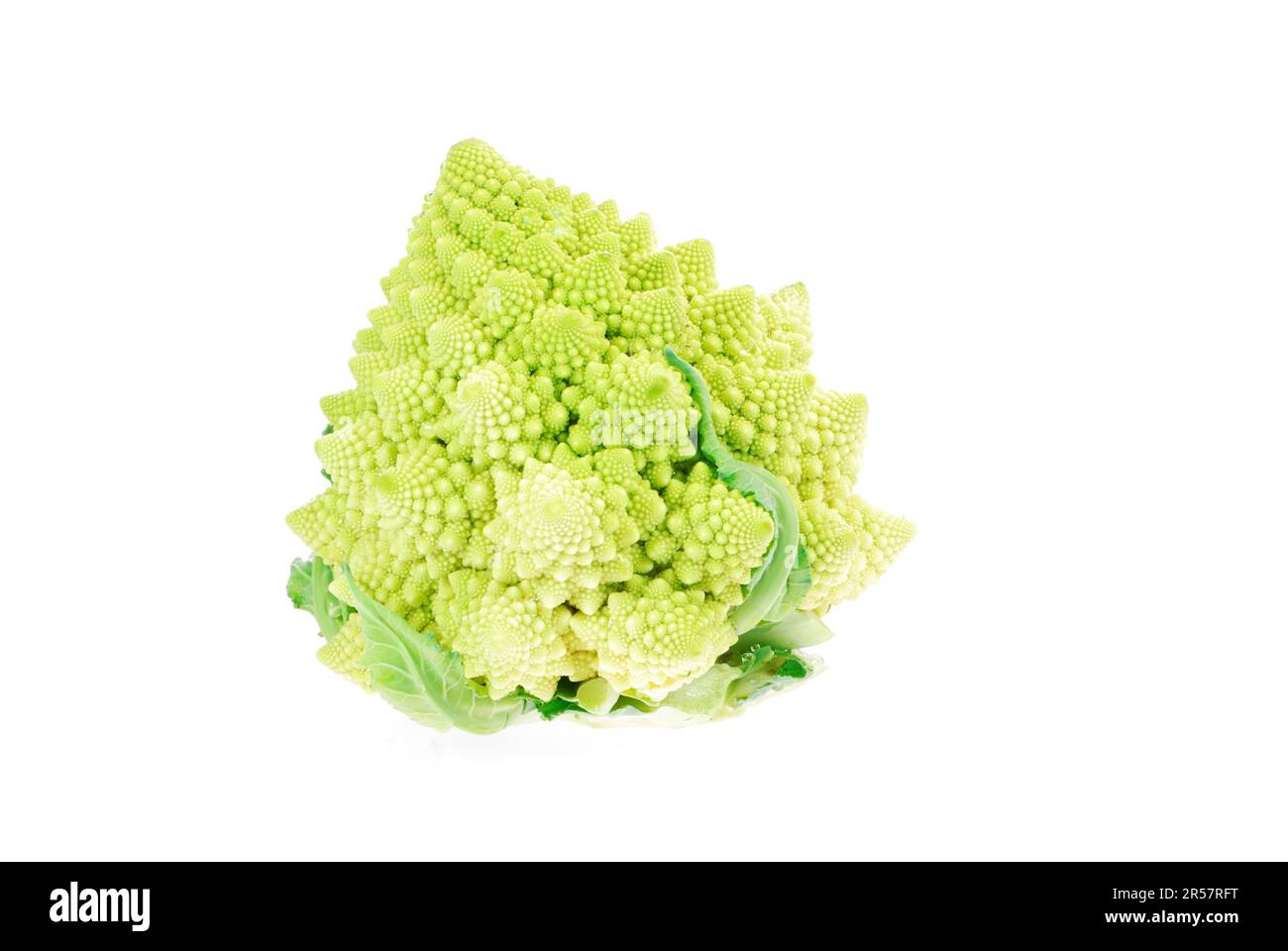 Green romanesco broccoli cabbage hi-res stock photography and images ...