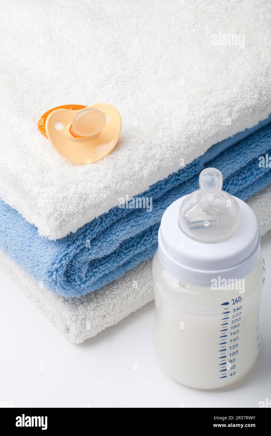 Bottle with pacifier hi-res stock photography and images - Alamy
