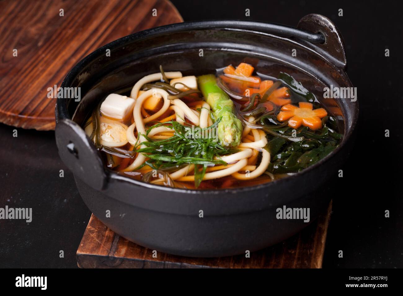Japanese Cuisine - Miso Soup Stock Photo - Alamy