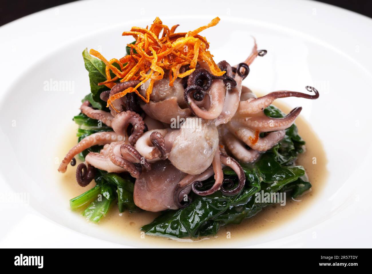 Cooked calamari hi-res stock photography and images - Alamy