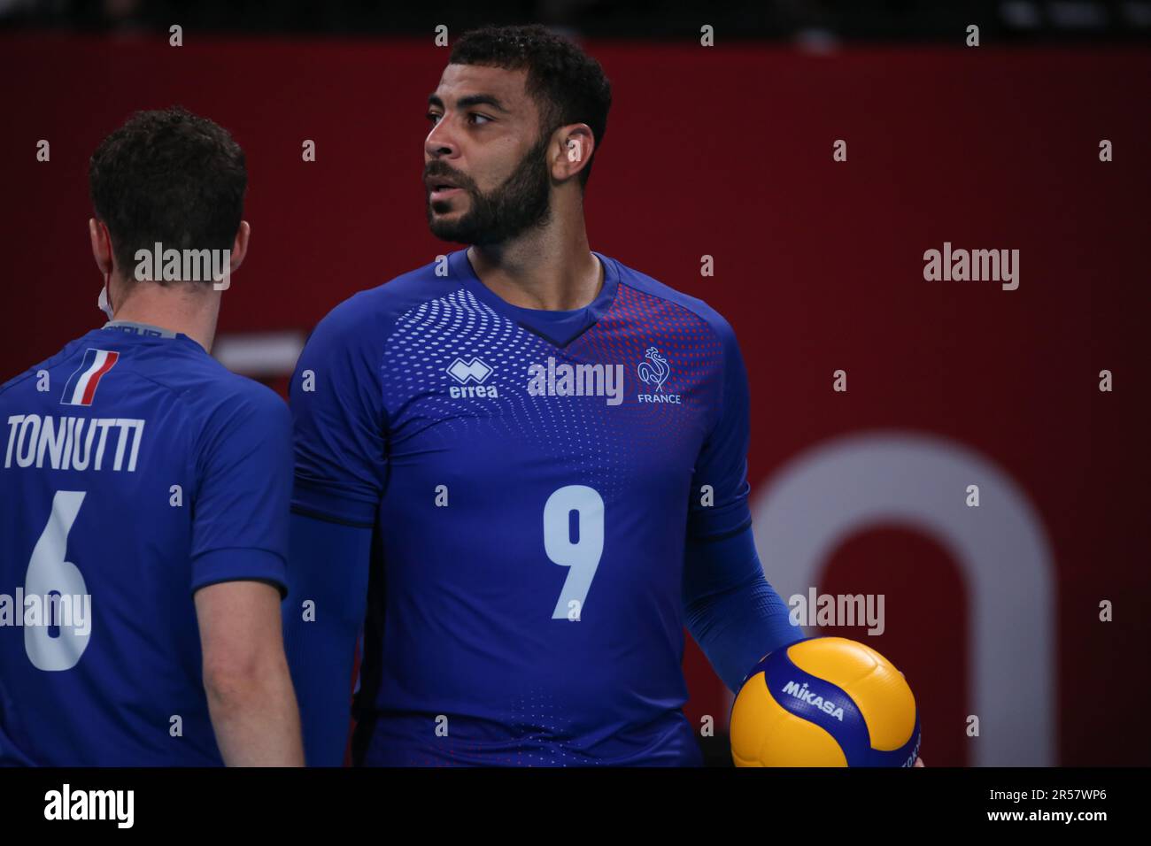 AUG 7, 2021 - Tokyo, Japan: Earvin NGAPETH #9 of Team France in the ...