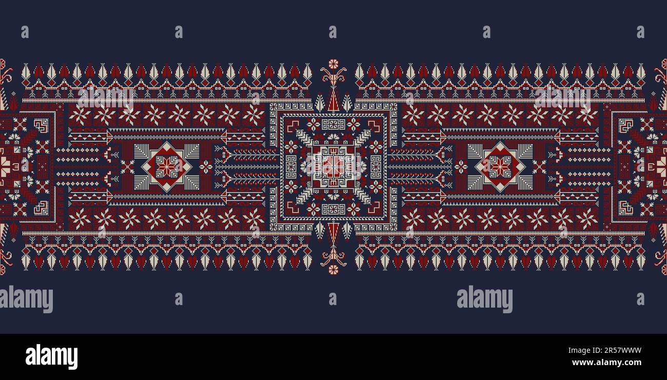 Cross stitch border hi-res stock photography and images - Alamy