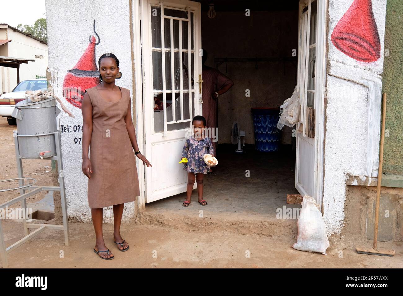 Rwanda. Kigali. daily life Stock Photo - Alamy