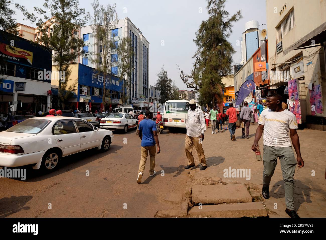 Rwanda. Kigali. daily life Stock Photo - Alamy