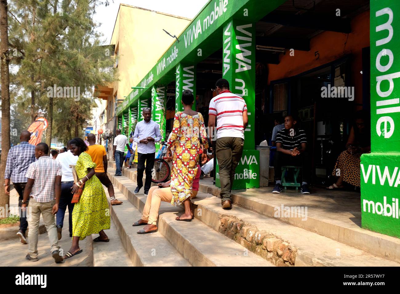 Rwanda. Kigali. daily life Stock Photo - Alamy