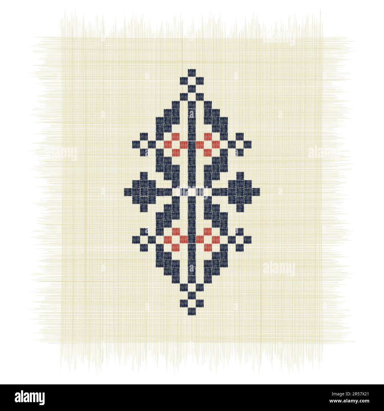 The Eye Wide Open, Palestinian embroidery Tatreez symbol drawing over ...