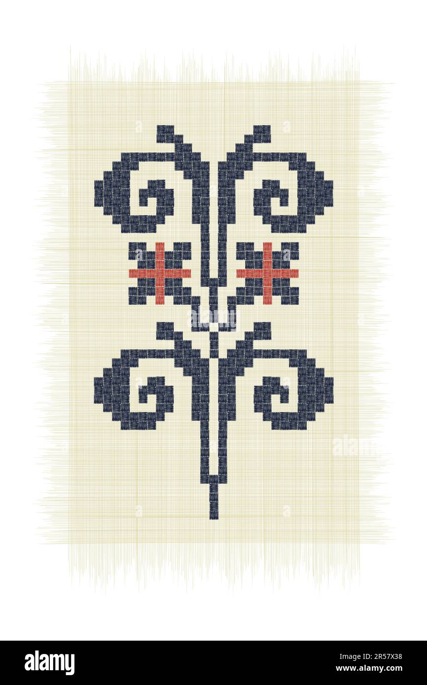 The Tree of the Scorpions, Palestinian embroidery Tatreez symbol ...