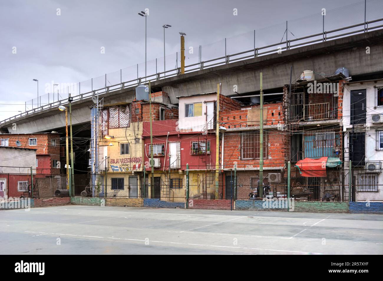 Panoramic aerial view of the most criminal area in Buenos Aires - La ...