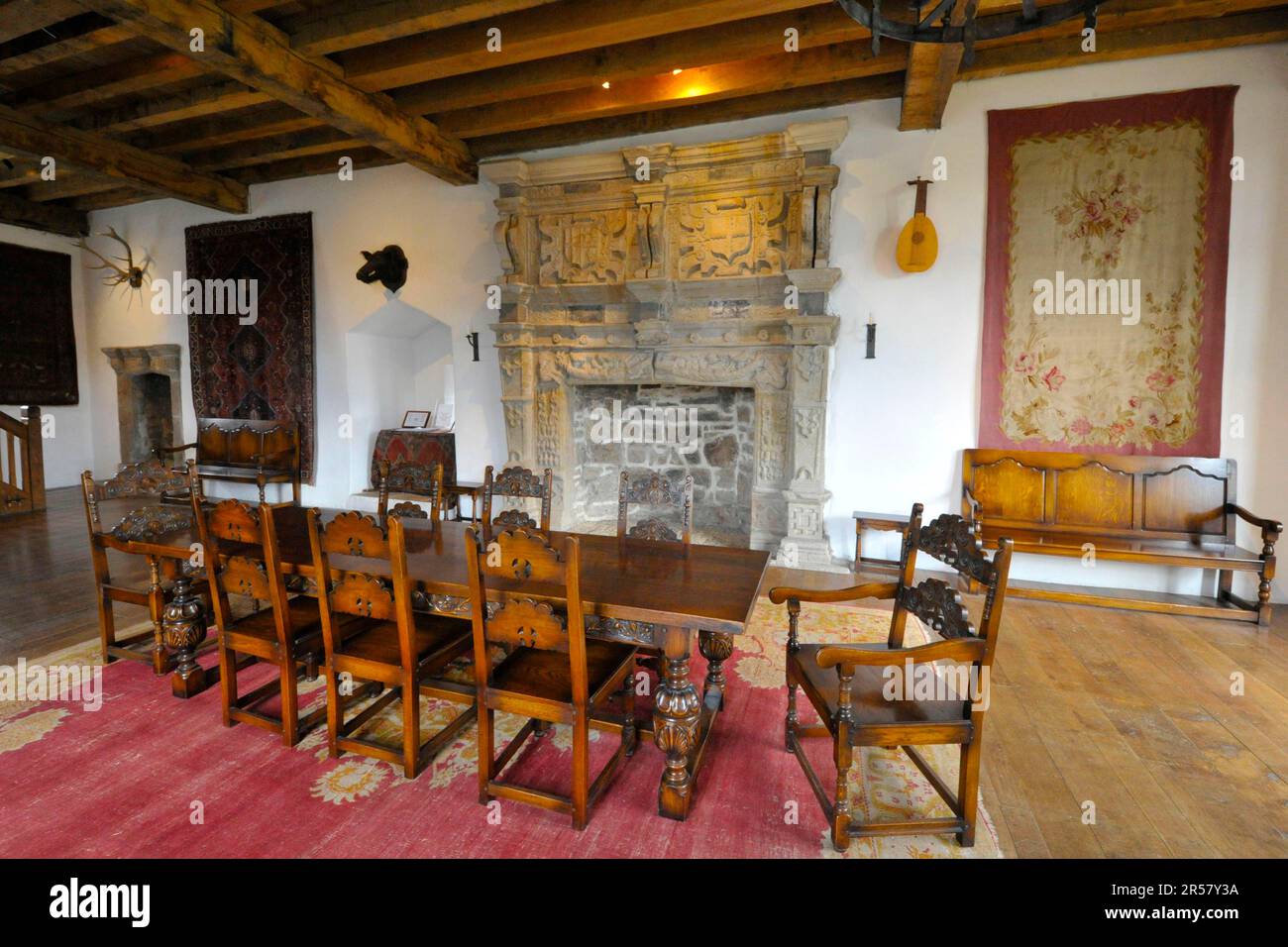 Donegal Castle, Donegal, County Donegal, Donegal Castle, Ireland Stock ...