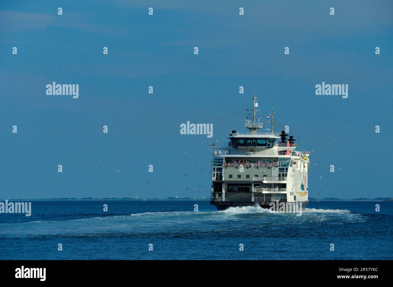 Ferry Dokter Wagemaker, between Den Helder and Texel, island of Texel ...