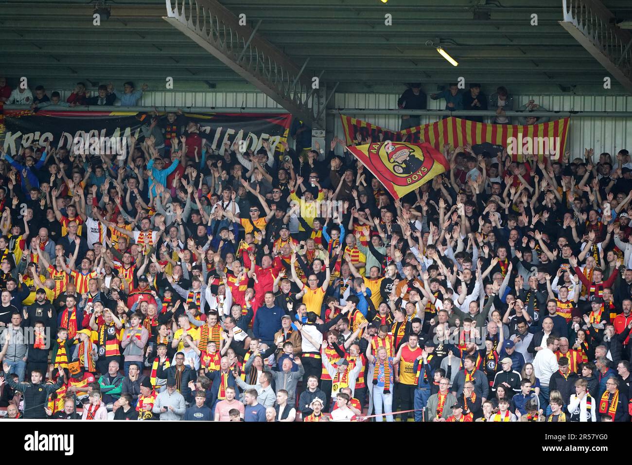 Firhill stadium stands partick thistle hi-res stock photography and ...