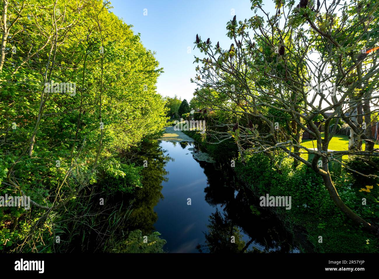 Moorland drainage hi-res stock photography and images - Alamy