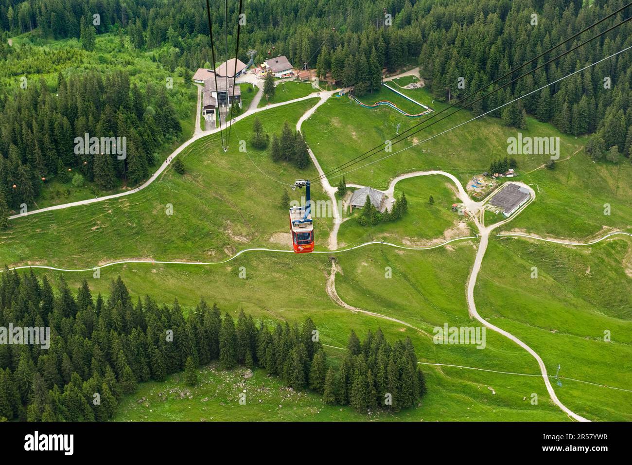 Switzerland. Lucerne canton. Pilatus cableway Stock Photo - Alamy
