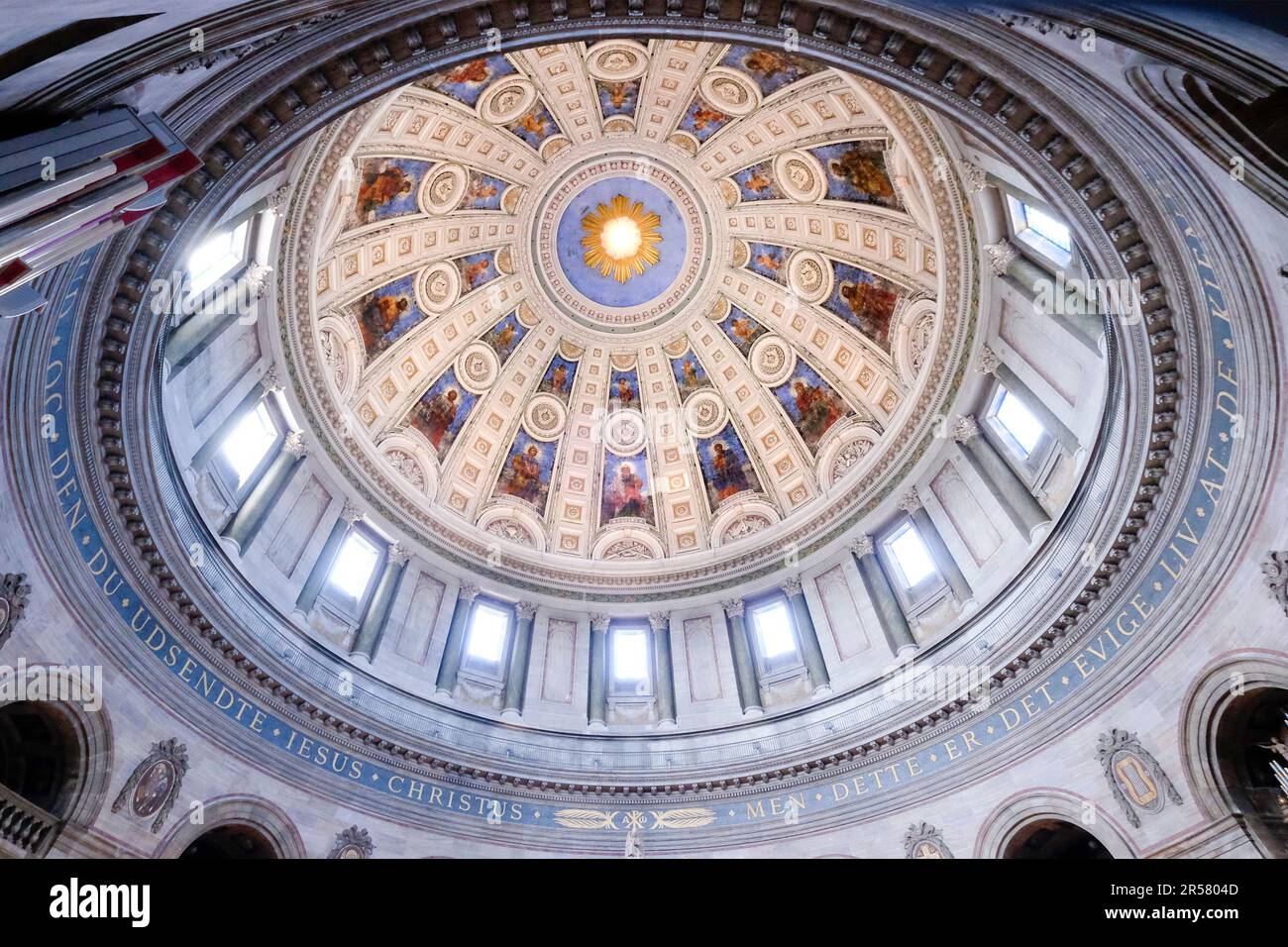 Denmark. Copenhagen. Marble Church Stock Photo - Alamy
