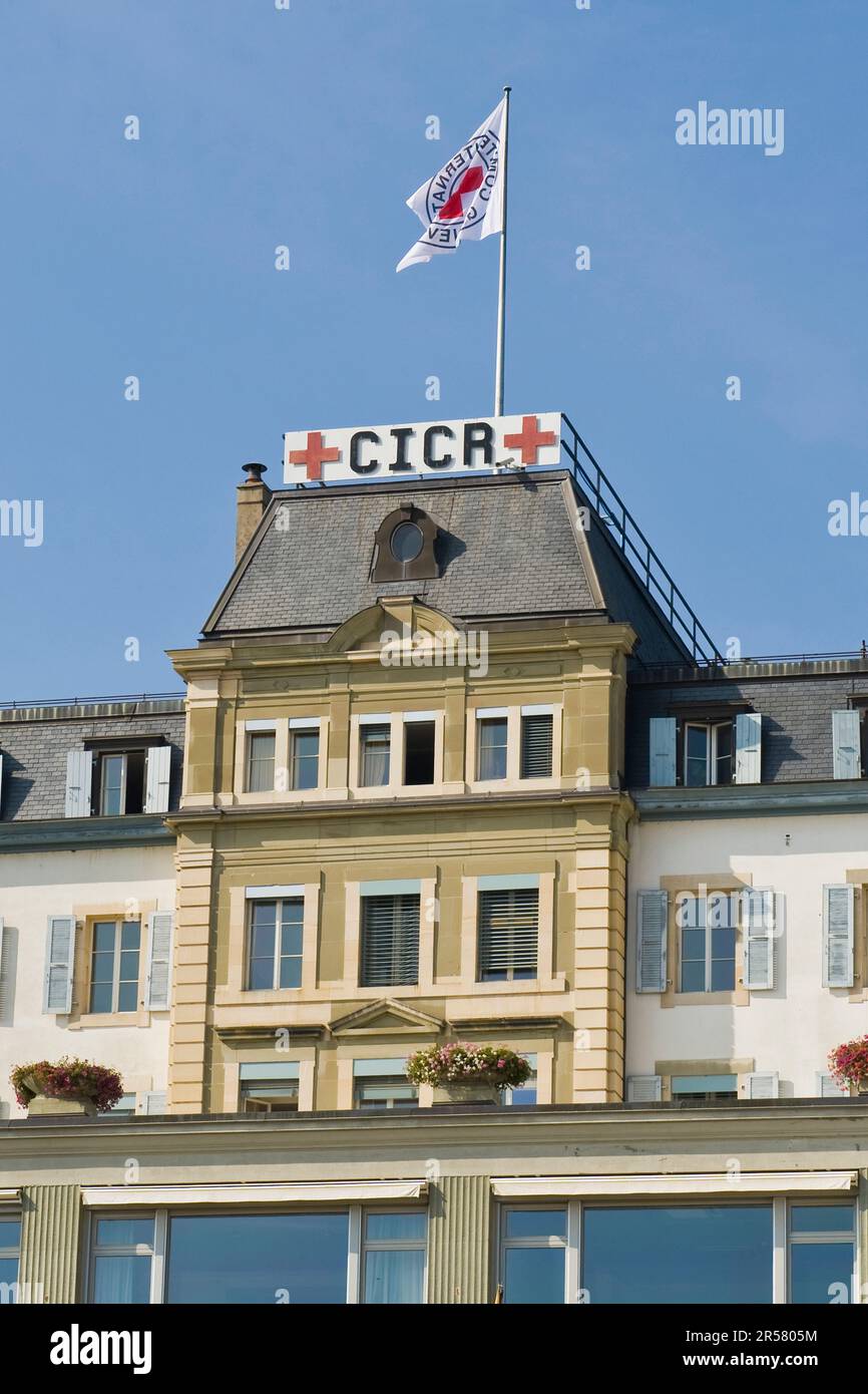 International Comity of the Red Cross. Geneva. Switzerland Stock Photo ...