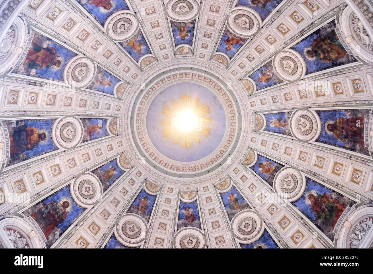 Denmark. Copenhagen. Marble Church Stock Photo - Alamy