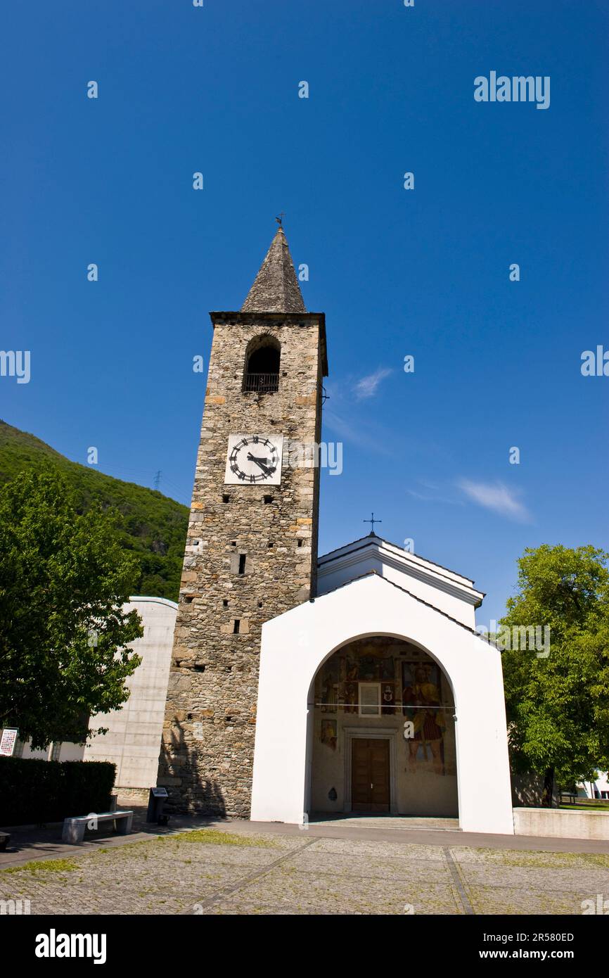 Old Augustinian convent nuns. Monte Carasso. Canton Ticino. Switzerland ...