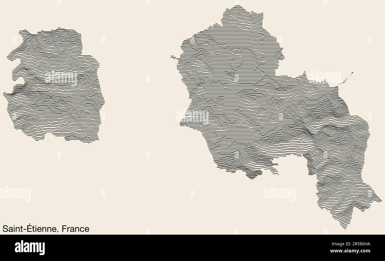 Official coat of arms vector illustration of the French city of SAINT ...