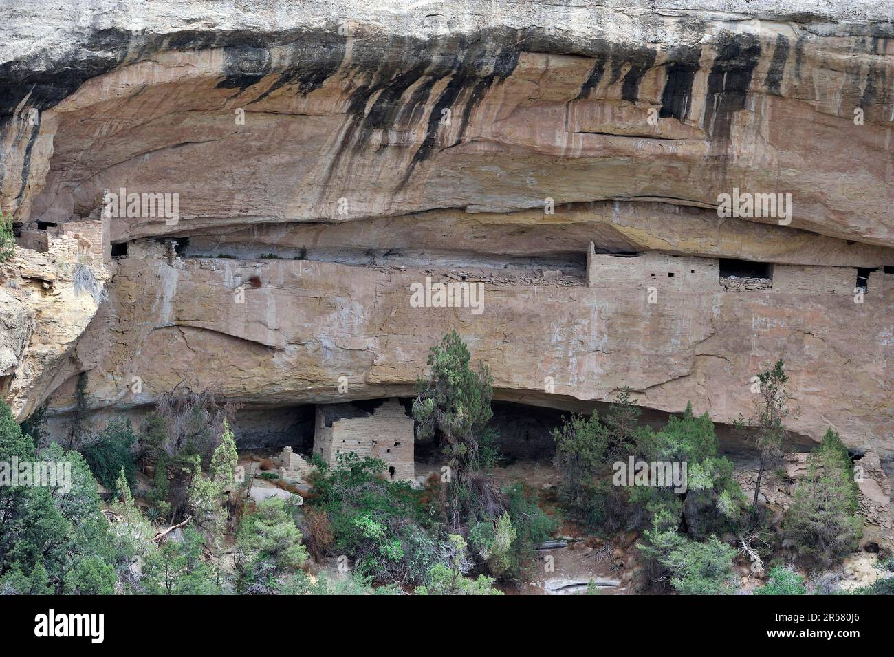 Sunset House, Native American rock settlement, approx. 800 years old ...