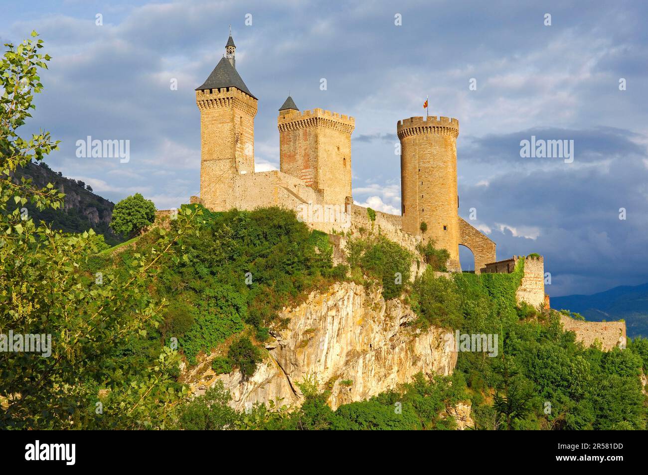 Chateau de foix castle hi-res stock photography and images - Alamy