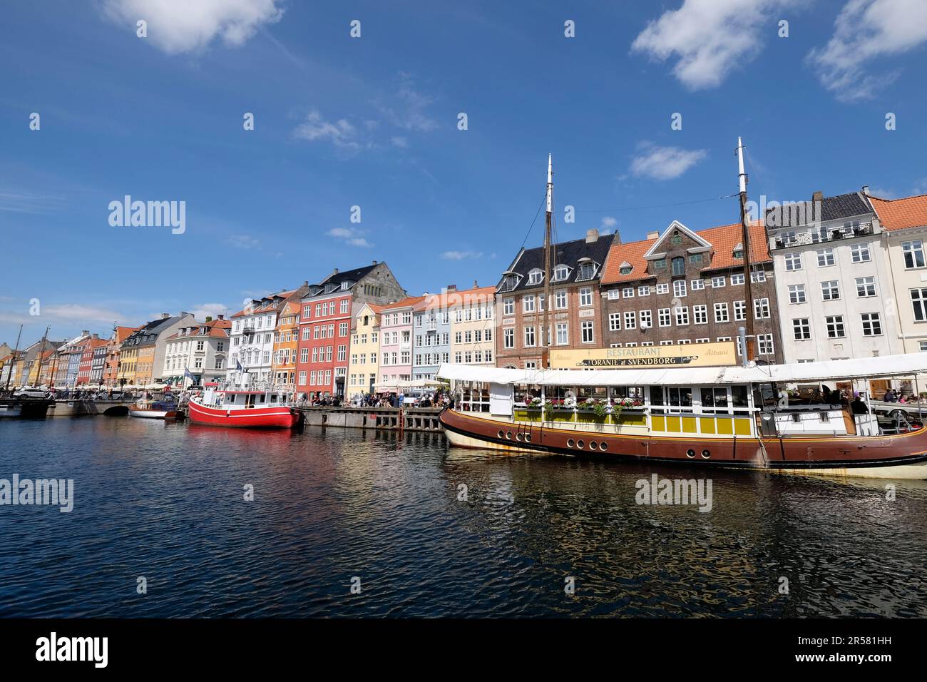 Denmark. Copenhagen. Nyhavn Canal Stock Photo - Alamy