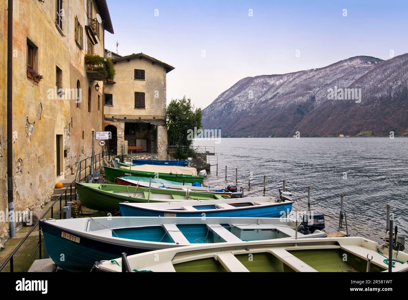 Gandria village. Lugano. Switzerland Stock Photo - Alamy
