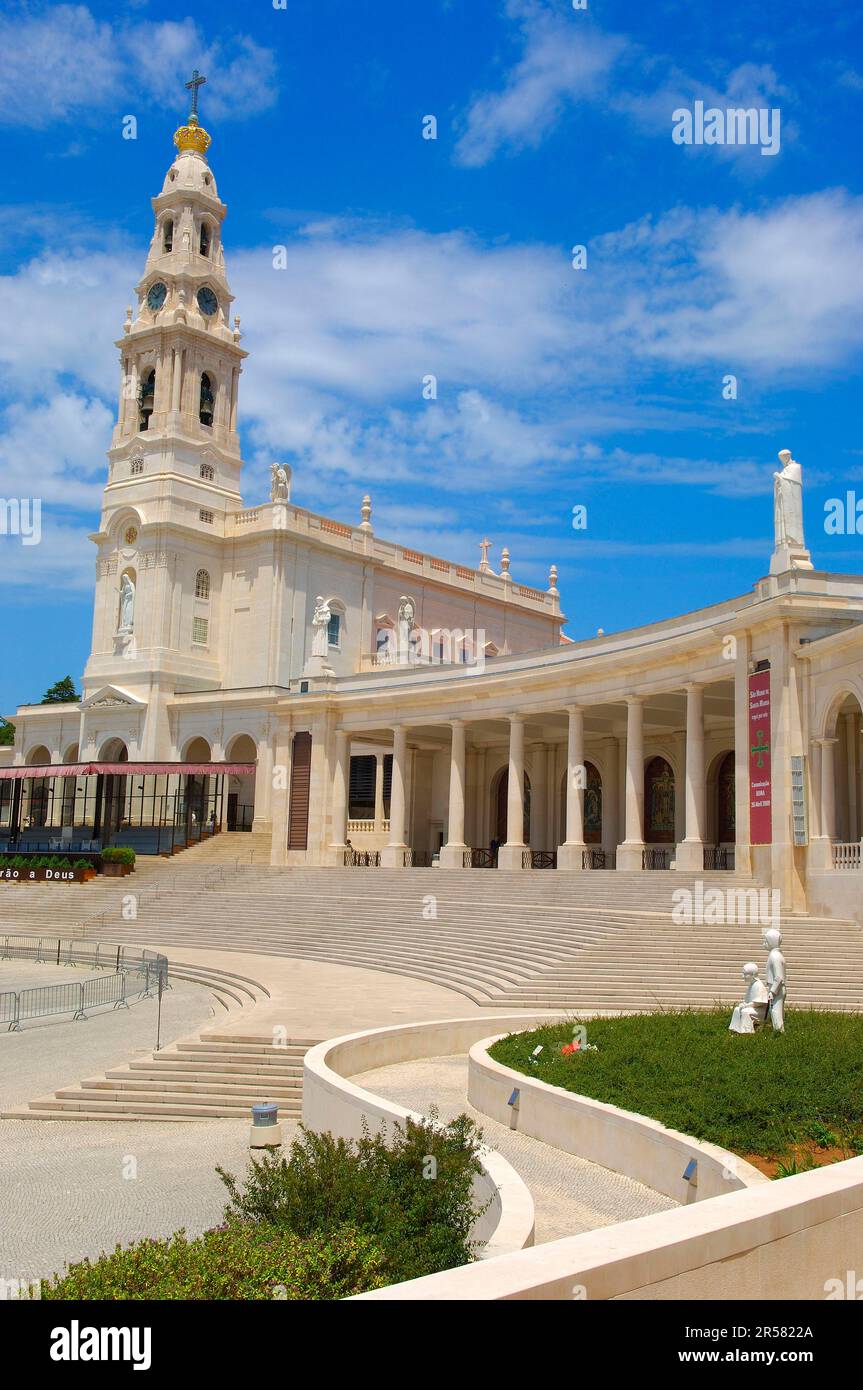 Church Santuario de Fatima, Sanctuary of Fatima, Centro, Old Basilica ...