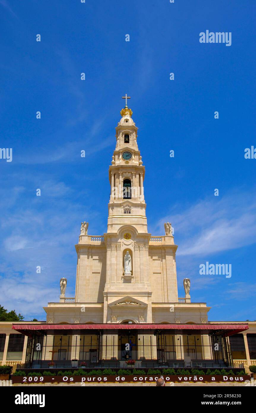 Church Santuario de Fatima, Sanctuary of Fatima, Centro, Old Basilica ...
