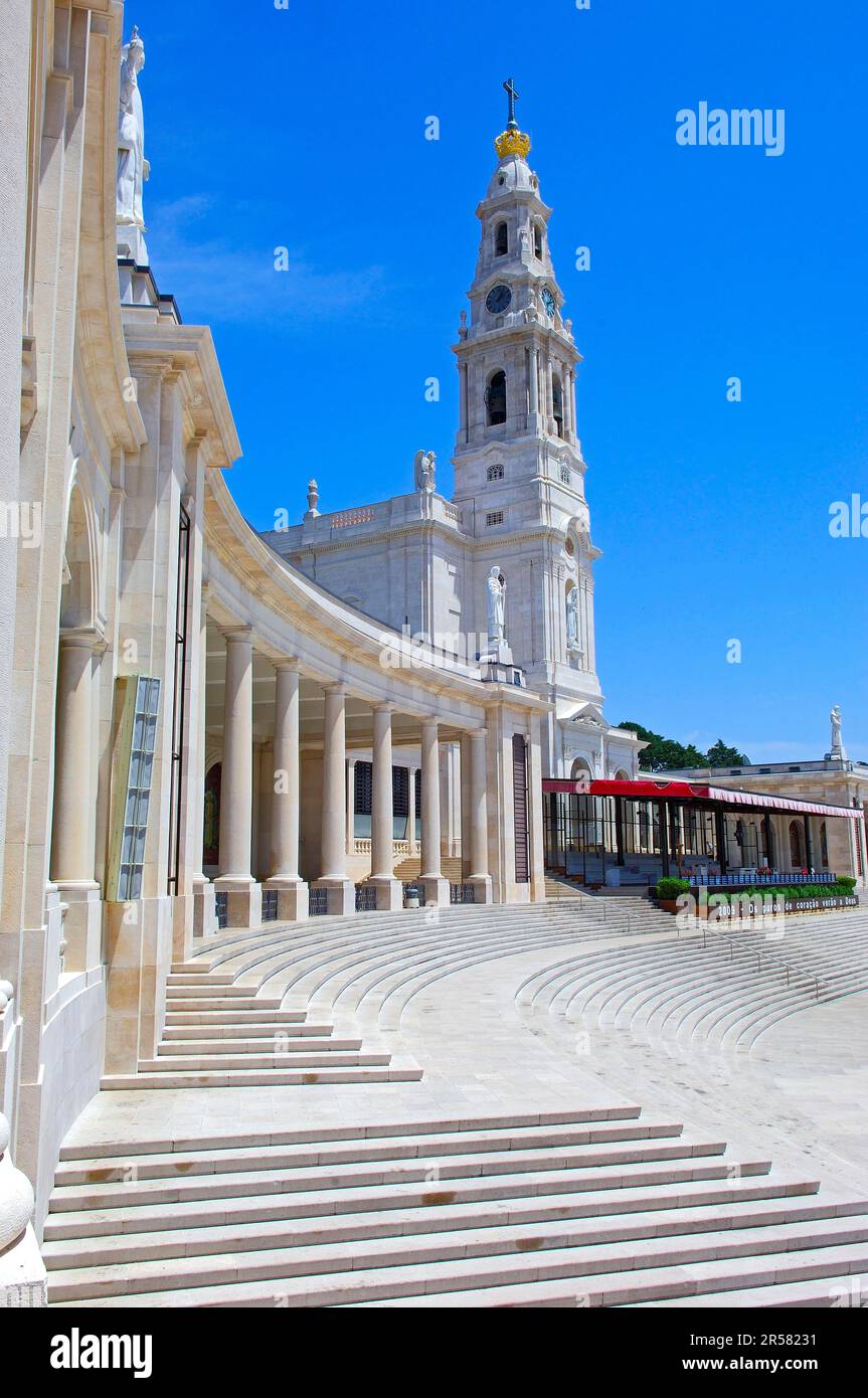 Church Santuario de Fatima, Sanctuary of Fatima, Centro, Old Basilica ...