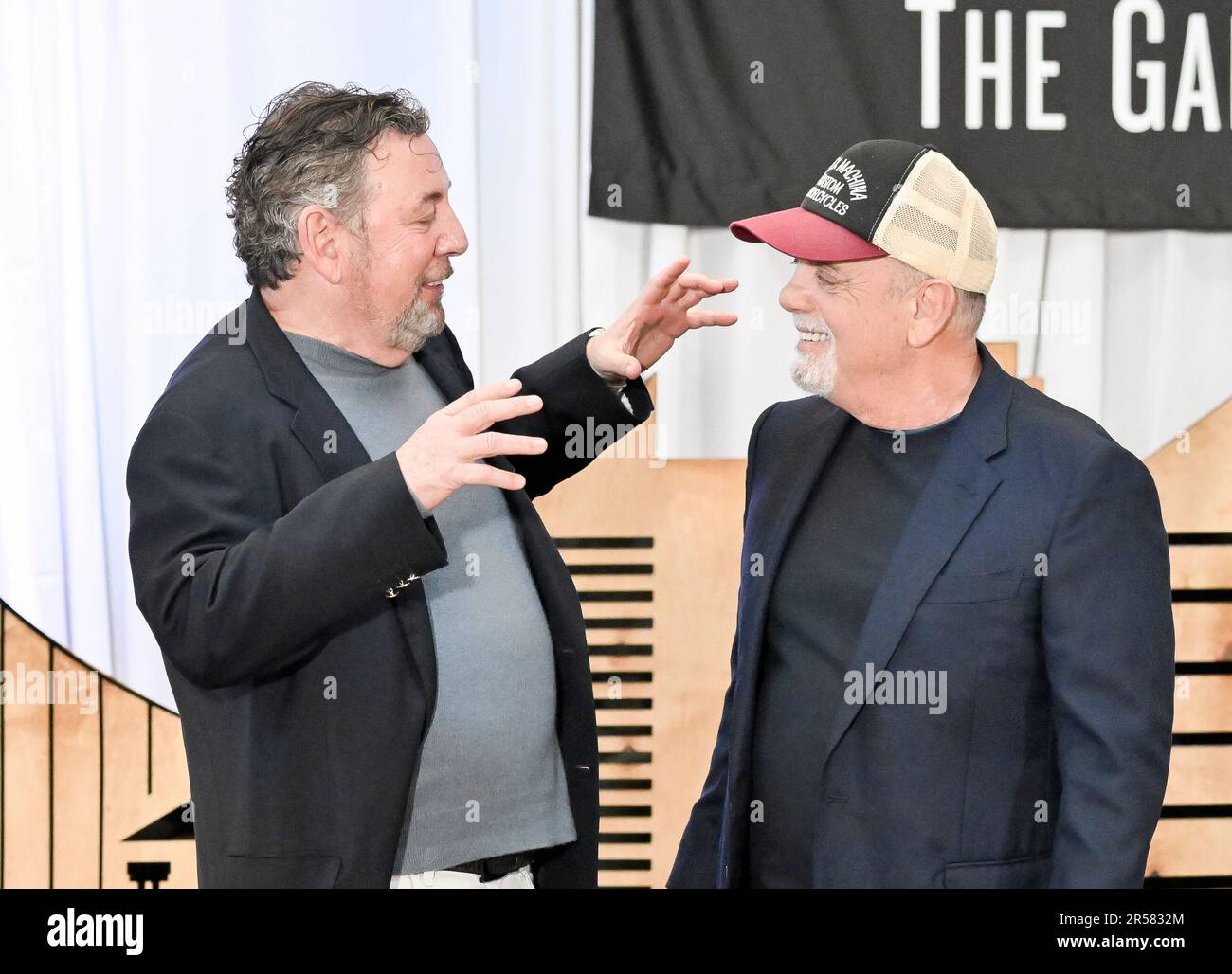 MSG Entertainment executive chairman and CEO James L. Dolan, left, and ...
