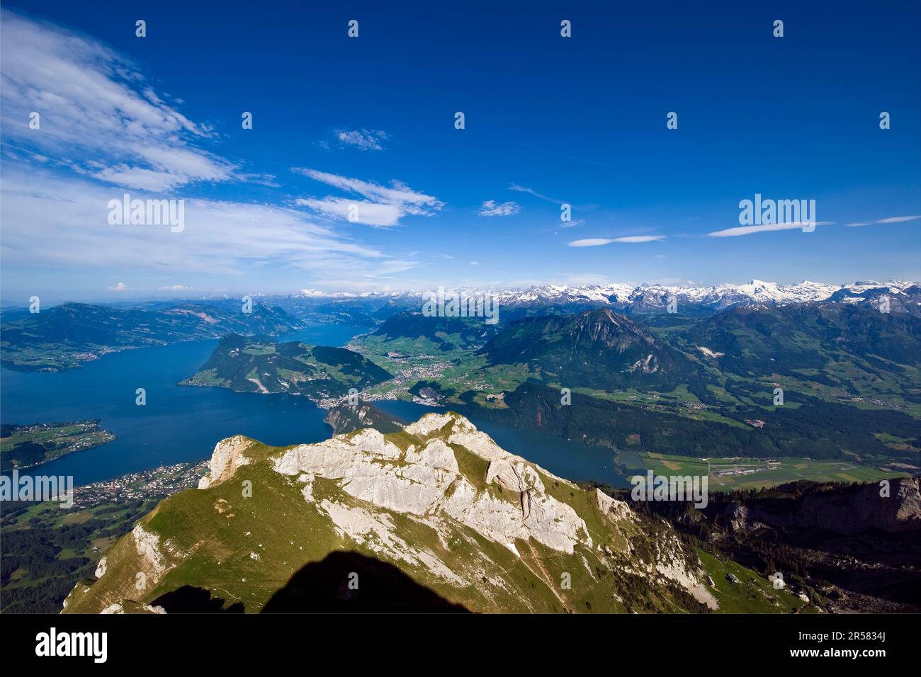 Switzerland. Lucerne canton. Lucerne lake. landscape Stock Photo - Alamy