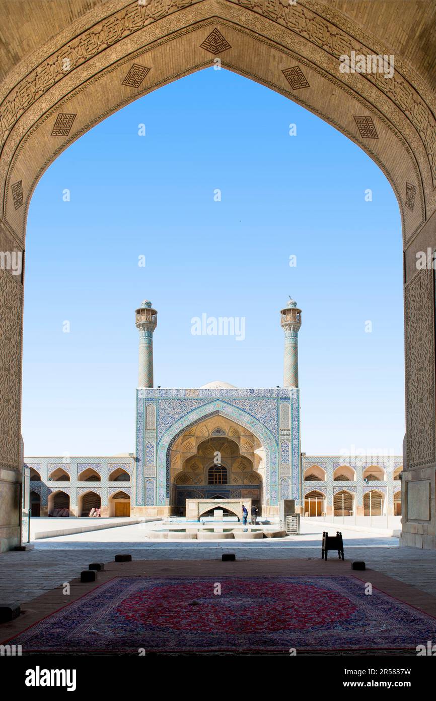 Asia. Iran. Isfahan. Friday mosque Stock Photo - Alamy