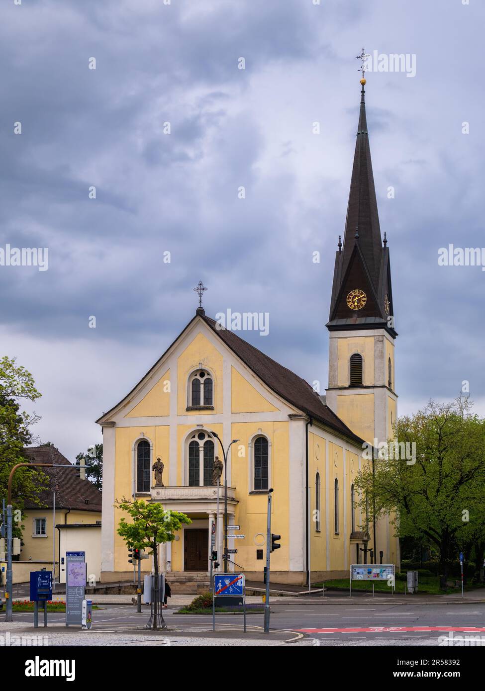 Singen, Germany - May 1, 2023: St. Peter and Paul is a Roman Catholic ...