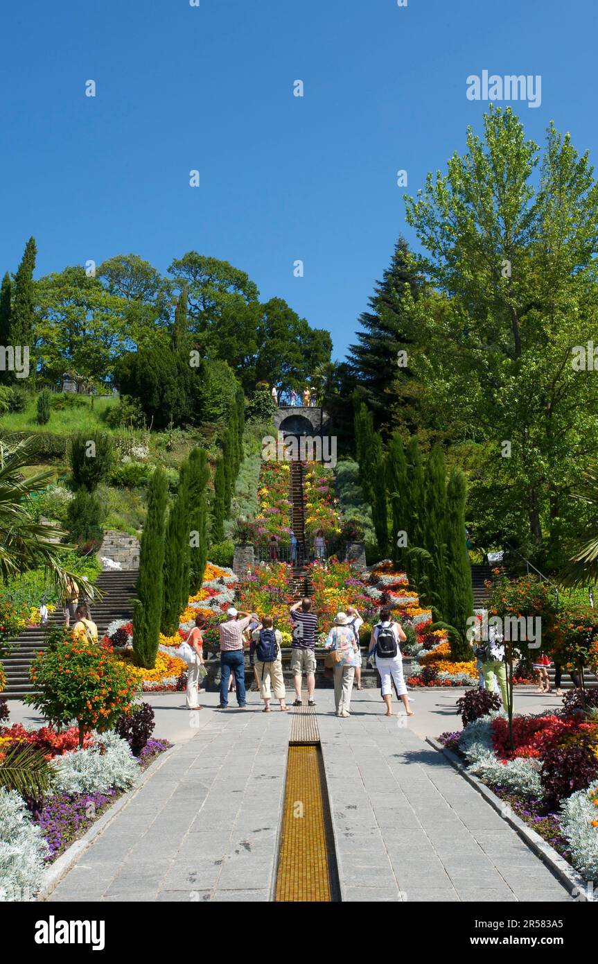 Flower Island Mainau, Lake Constance, Baden-Wuerttemberg, Germany Stock ...