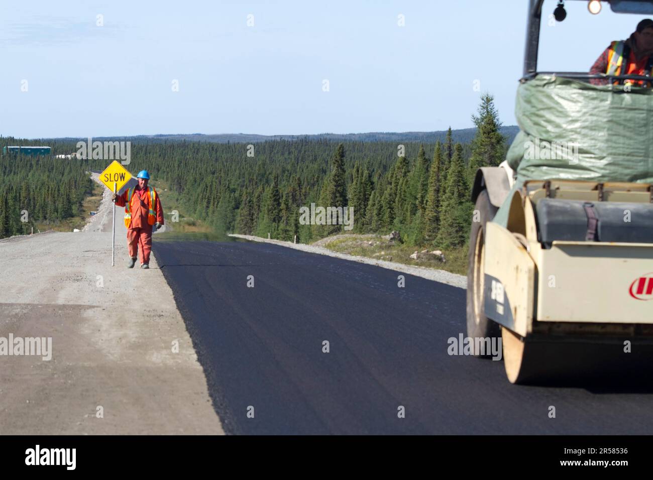Construction of the Trans-Labrador Highway, Province of Newfoundland ...