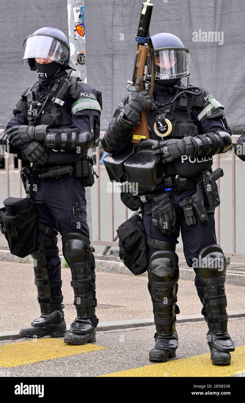 Police contingent hi-res stock photography and images - Alamy